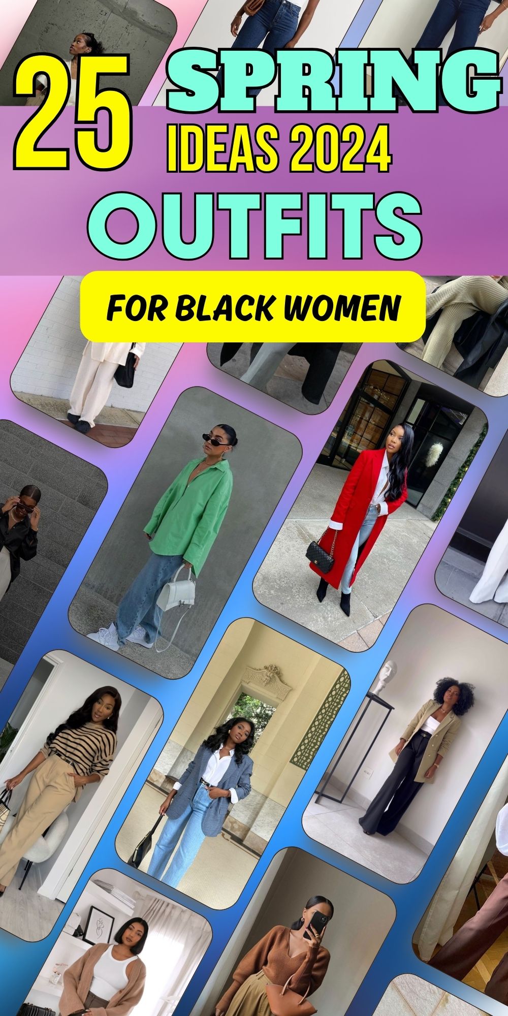 Spring 2024 Fashion: Chic Outfits for Black Women | Trendy Styles