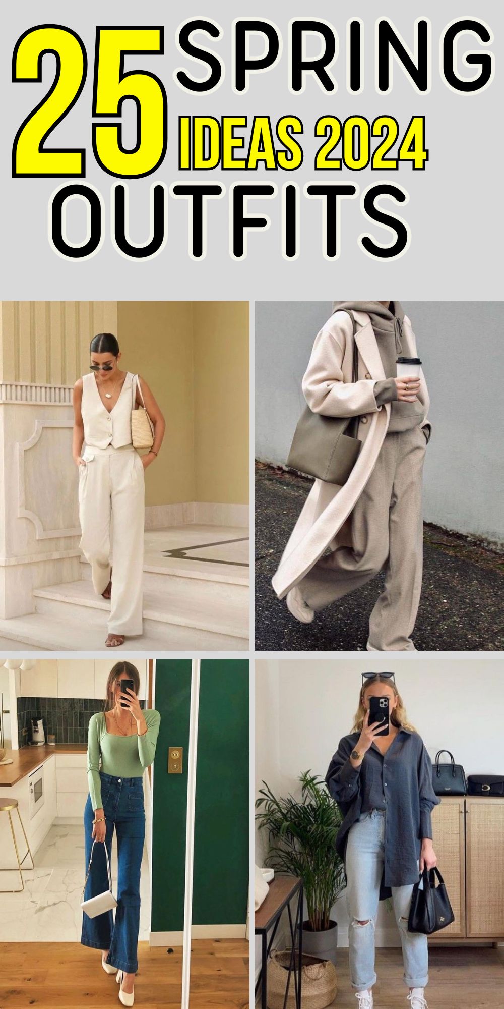 2024 Spring Outfit Trends: Casual Aesthetics - Chic Styles Unveiled