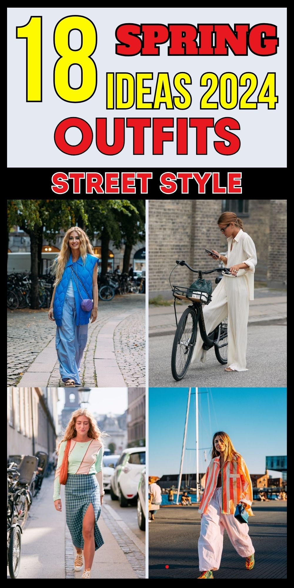 Explore 2024's Top Spring Street Style Trends for Women - Fresh Chic