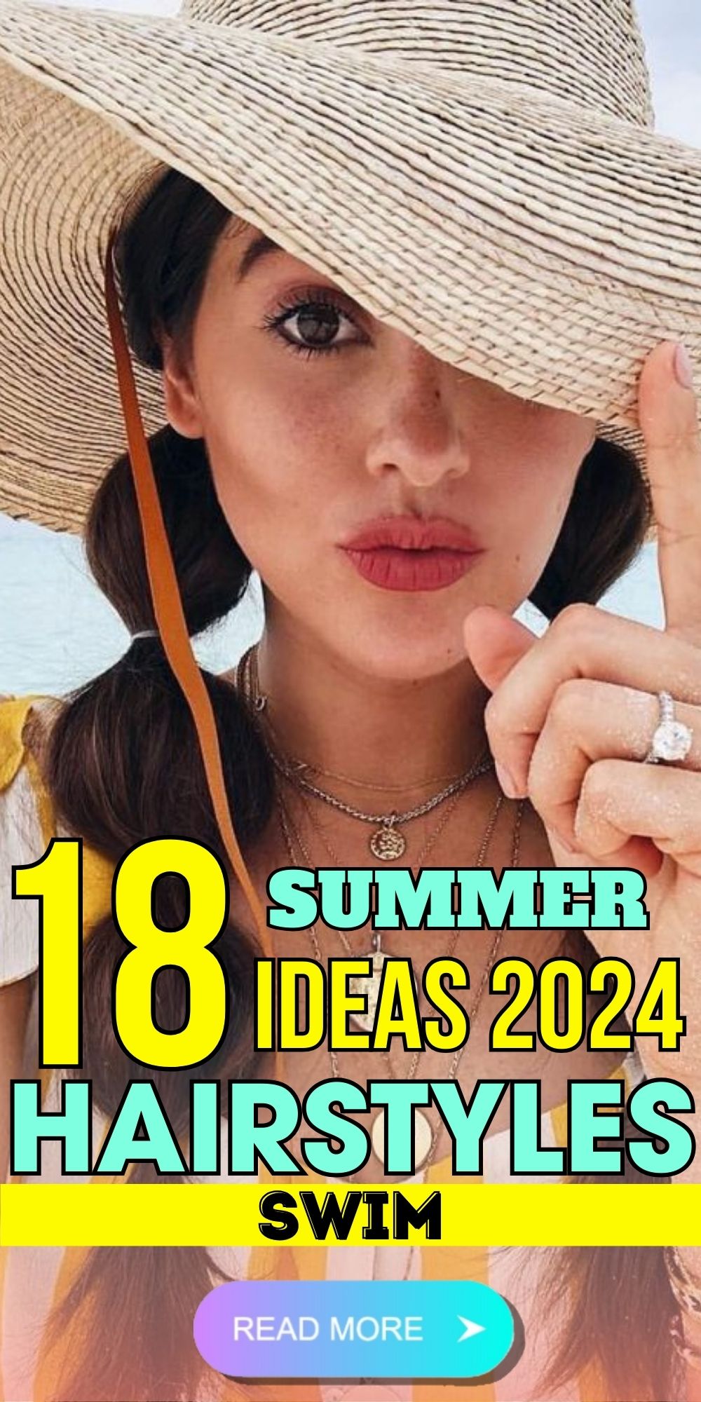 Chic Swim Hairstyles for Summer - Braids, Updos & Waves for All Hair